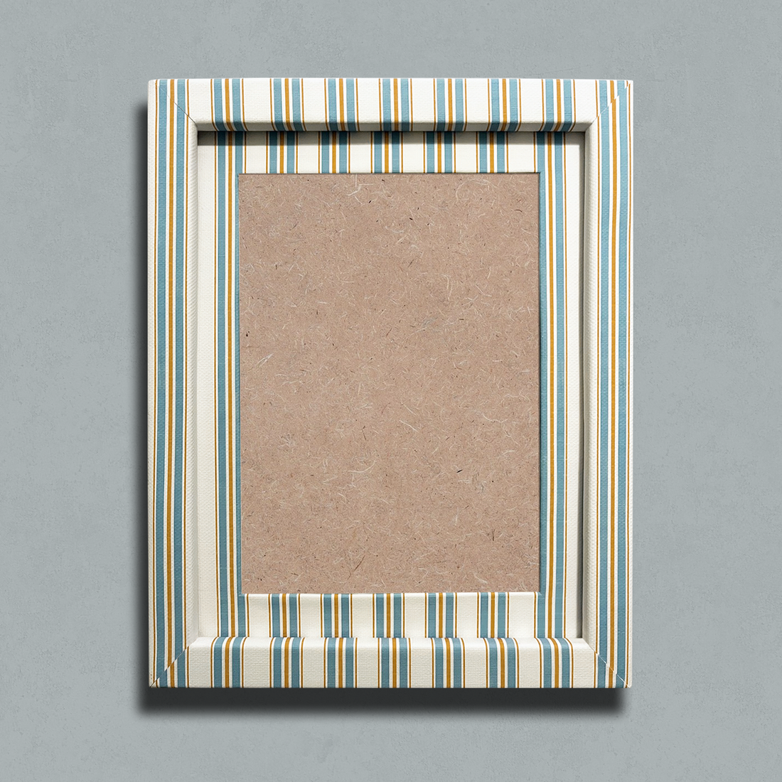 Sky & Tangerine Tailor Stripe Frame – The Pia Frames
